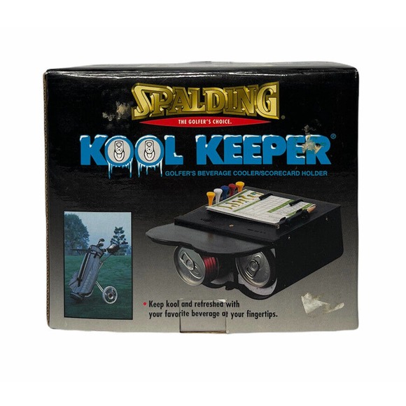 Spalding | Accents | New Spalding Kool Cool Keeper Golf Beverage Can ...